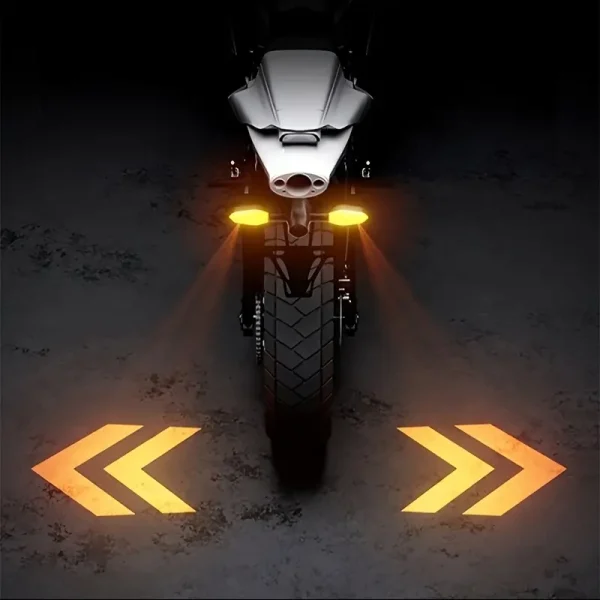 Motorcycle LED indicator arrow projection light – Lumora BD